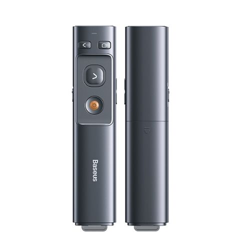 BASEUS Orange Dot Wireless Presenter Green Laser Charging PPT Pointer ...